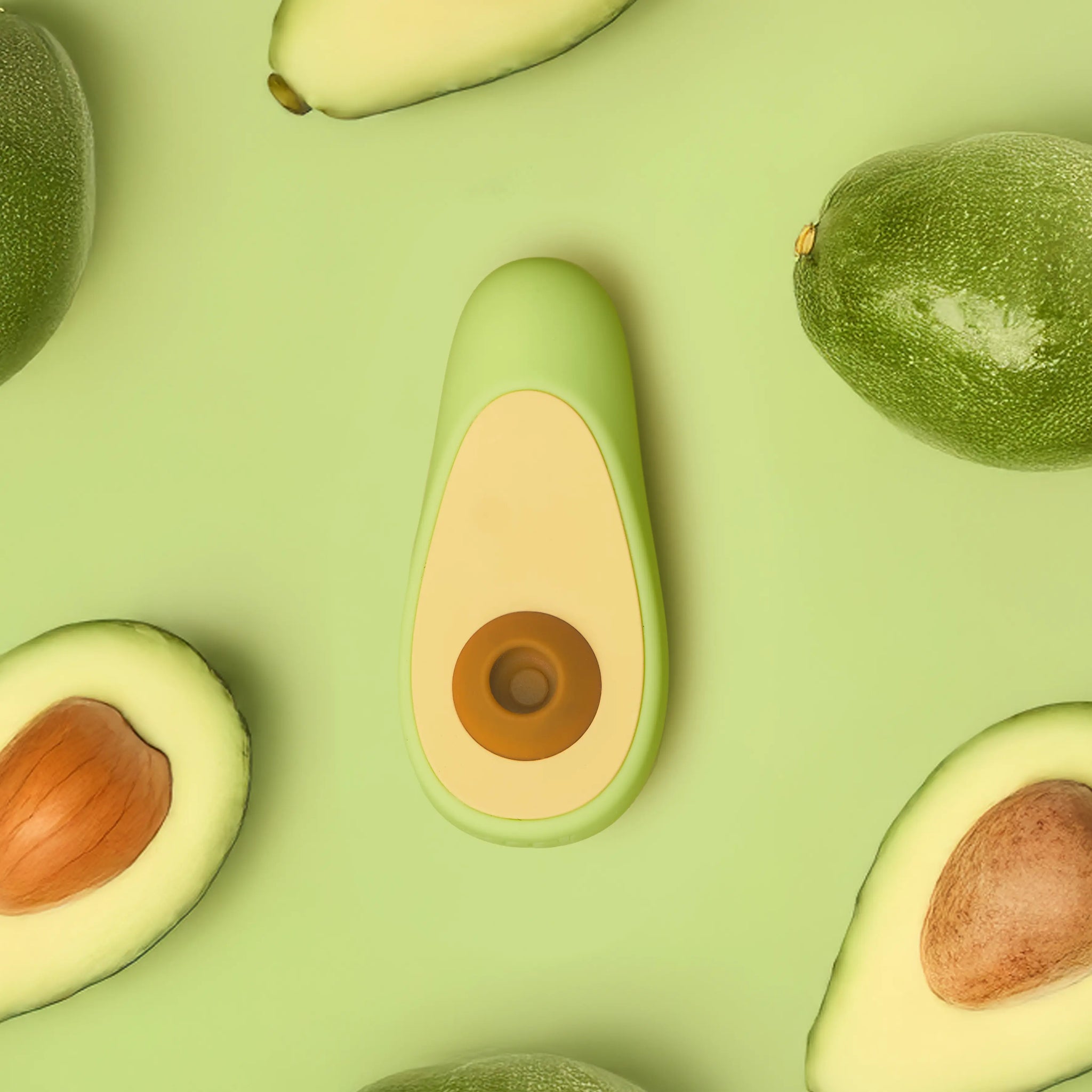 Hello Nancy Avo Clitoral Suction Vibrator | Avocado Sex Toy