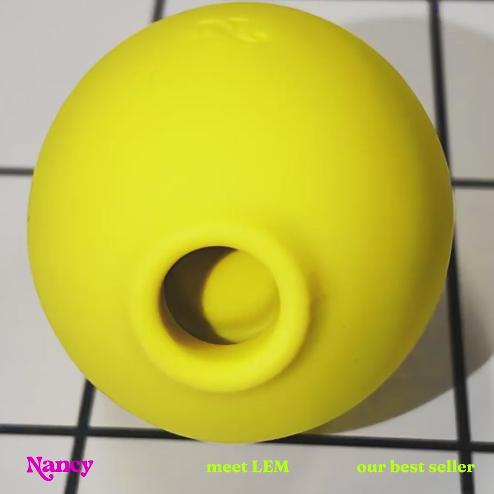 Nancy Lem Clitoral Massager | Lemon Sex Toy | Hello Nancy